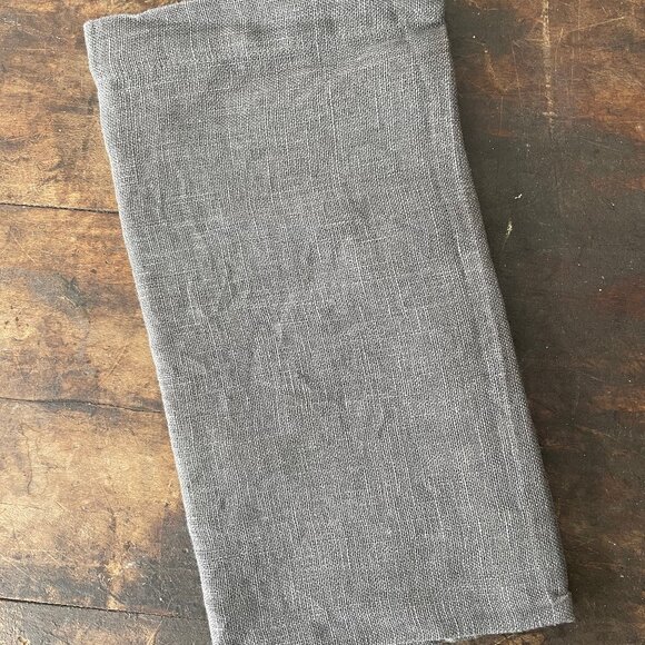 Dining | Cb2 Grey Linen Napkins 4 Available | Poshmark
